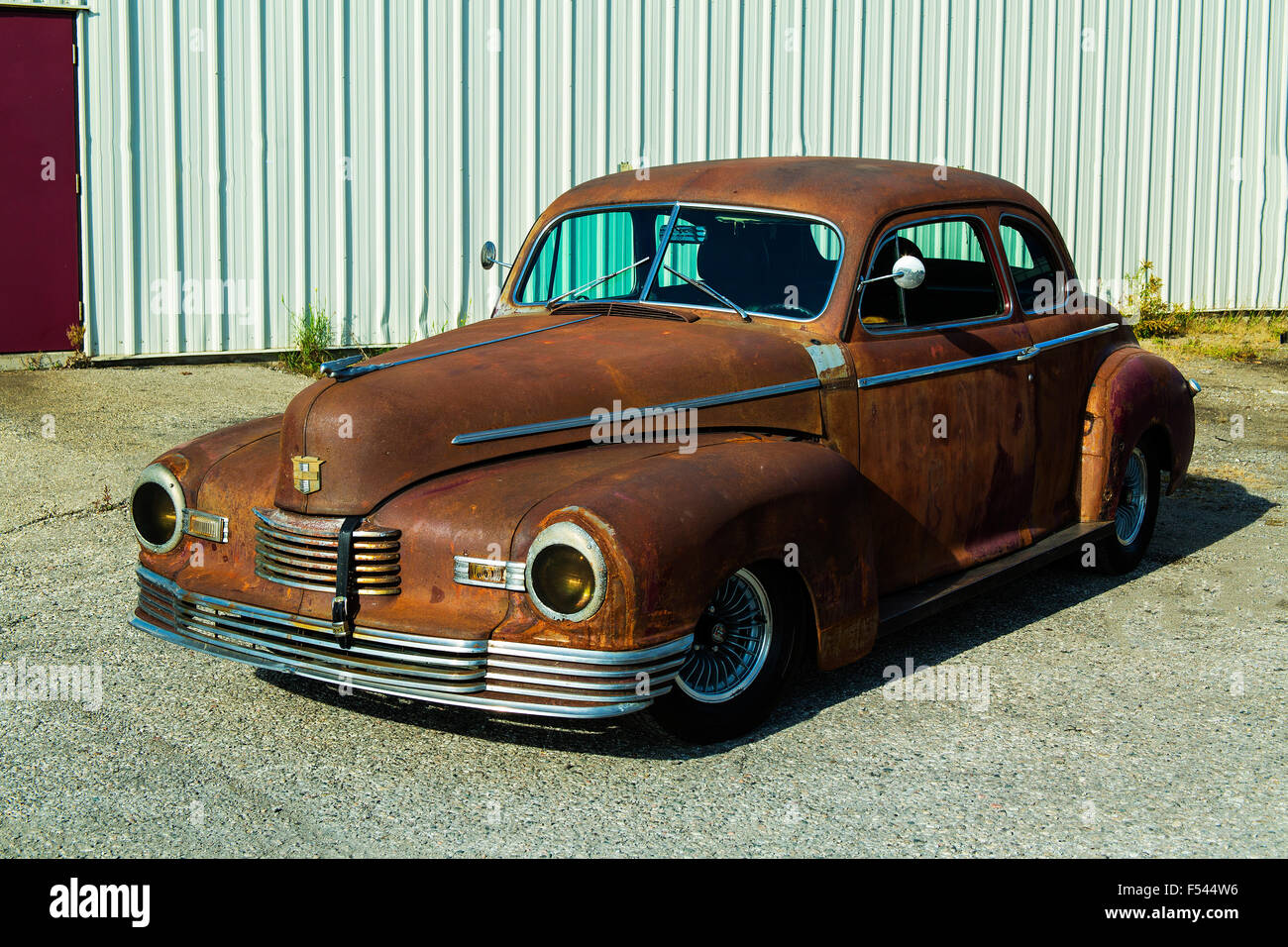 1946 Nash 600 Rat Rod Stock Photo - Alamy