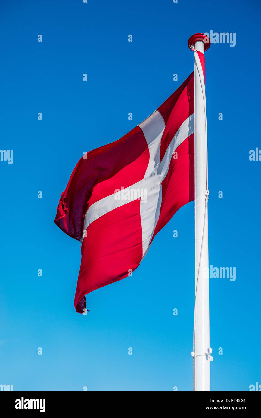 Denmark flag hi-res stock photography and images - Alamy