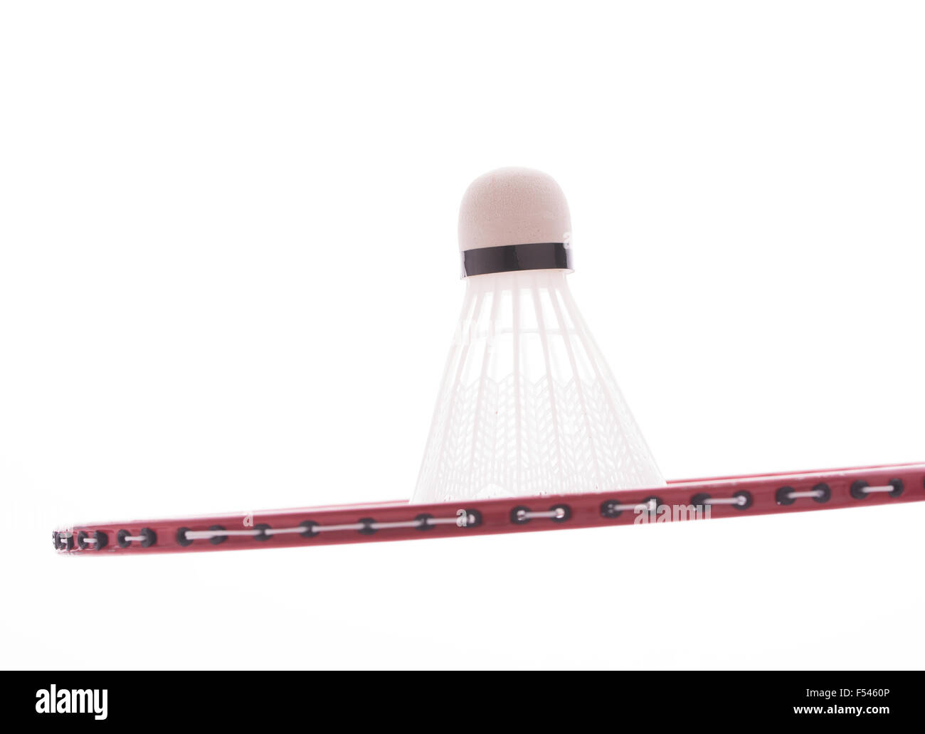 Badminton racket shuttlecock white hi-res stock photography and images ...