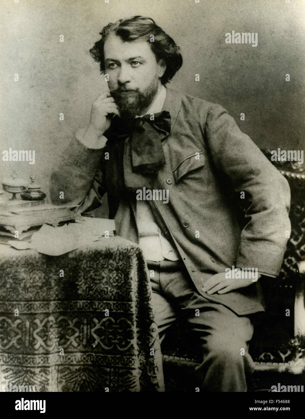 The French composer Gustave Charpentier, France Stock Photo - Alamy