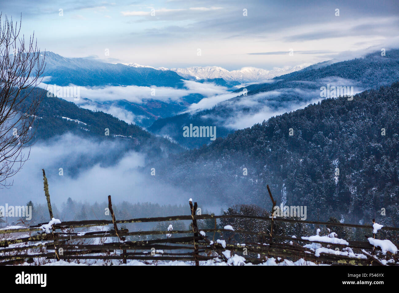 Haa Valley, Bhutan Stock Photo - Alamy