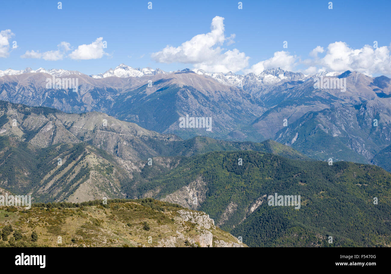 Hiking in the Maritime Alps, Vesubie Valley, Mercantour National Park ...