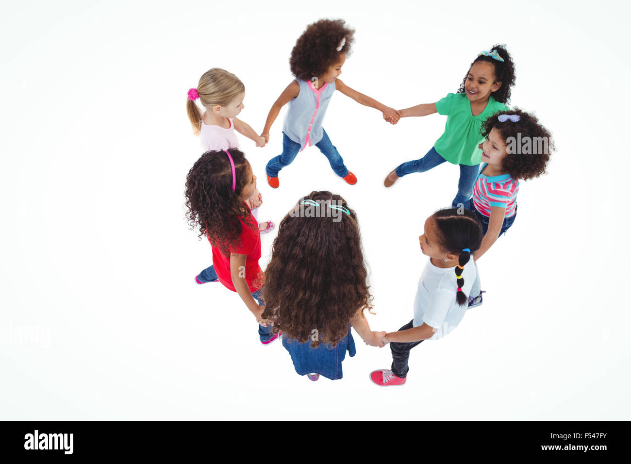 Child holding hands Cut Out Stock Images & Pictures - Alamy