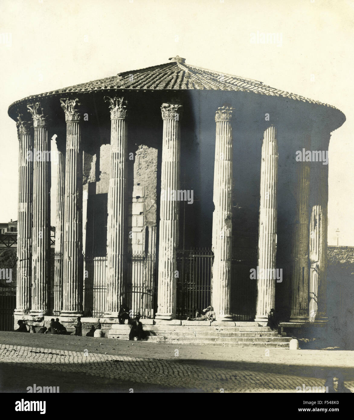 Temple of Vesta , Rome, Italy Stock Photo - Alamy
