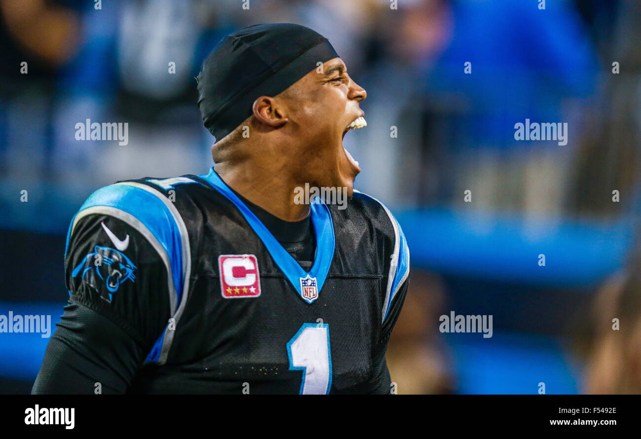 Charlotte Nc Usa 25th Oct 2015 Carolina Panthers Quarterback Cam