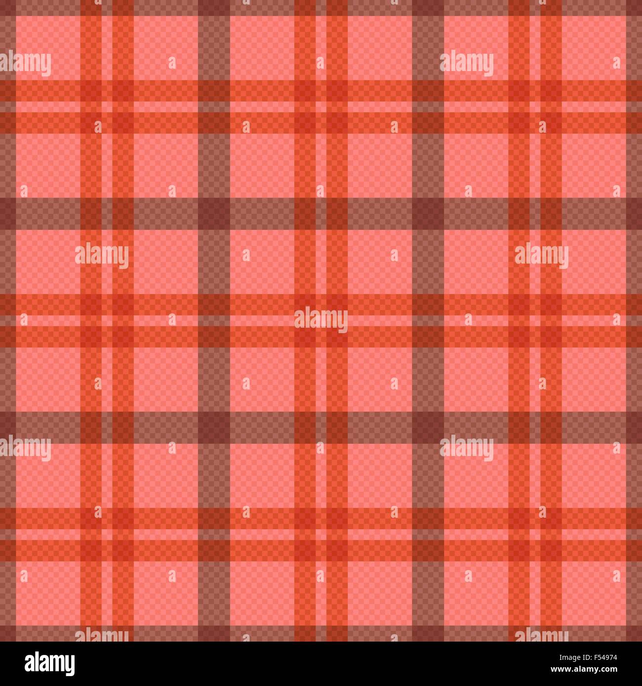 Seamless rectangular vector pattern as a tartan plaid mainly in pink ...