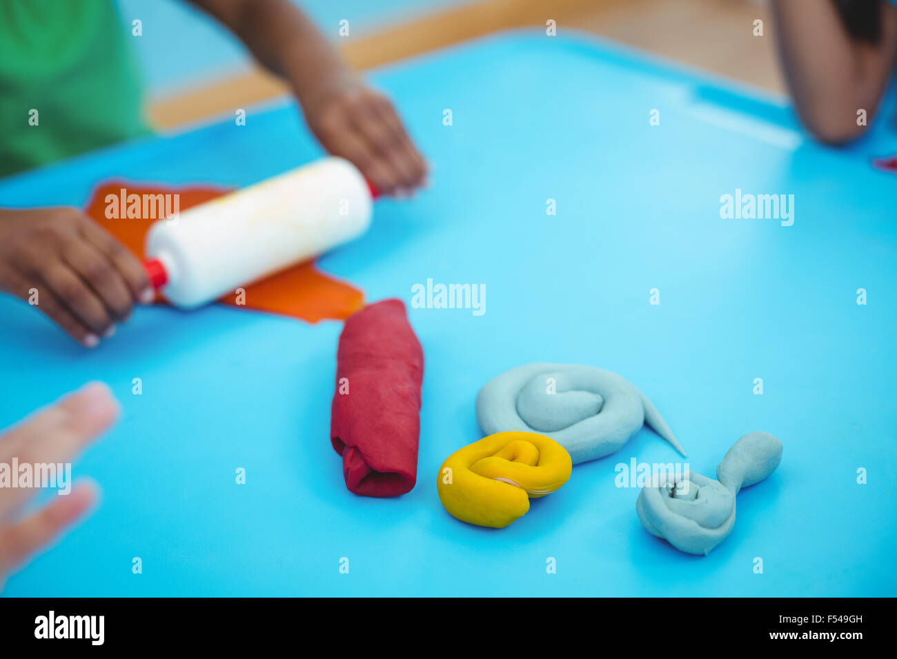 Kids Modelling Clay High Resolution Stock Photography and Images - Alamy