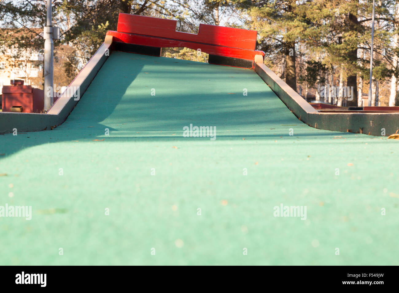 Miniature Golf Course Obstacle Stock Photo - Alamy