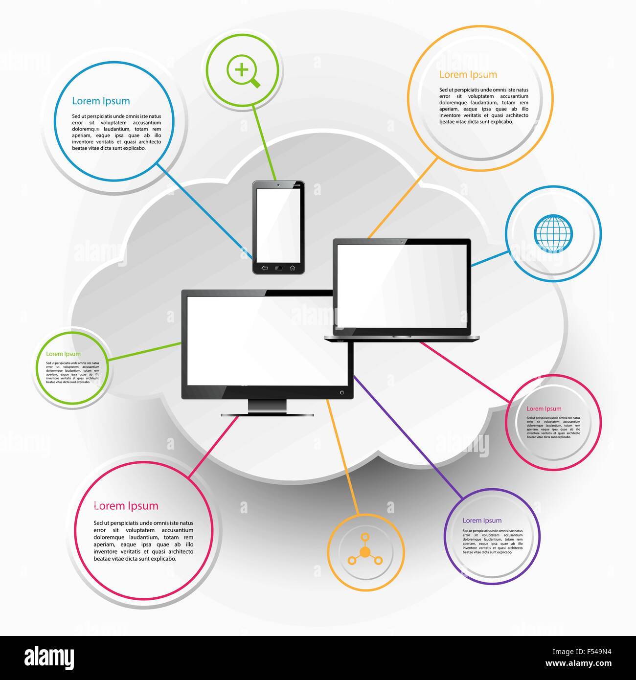 Computing map Cut Out Stock Images & Pictures - Alamy