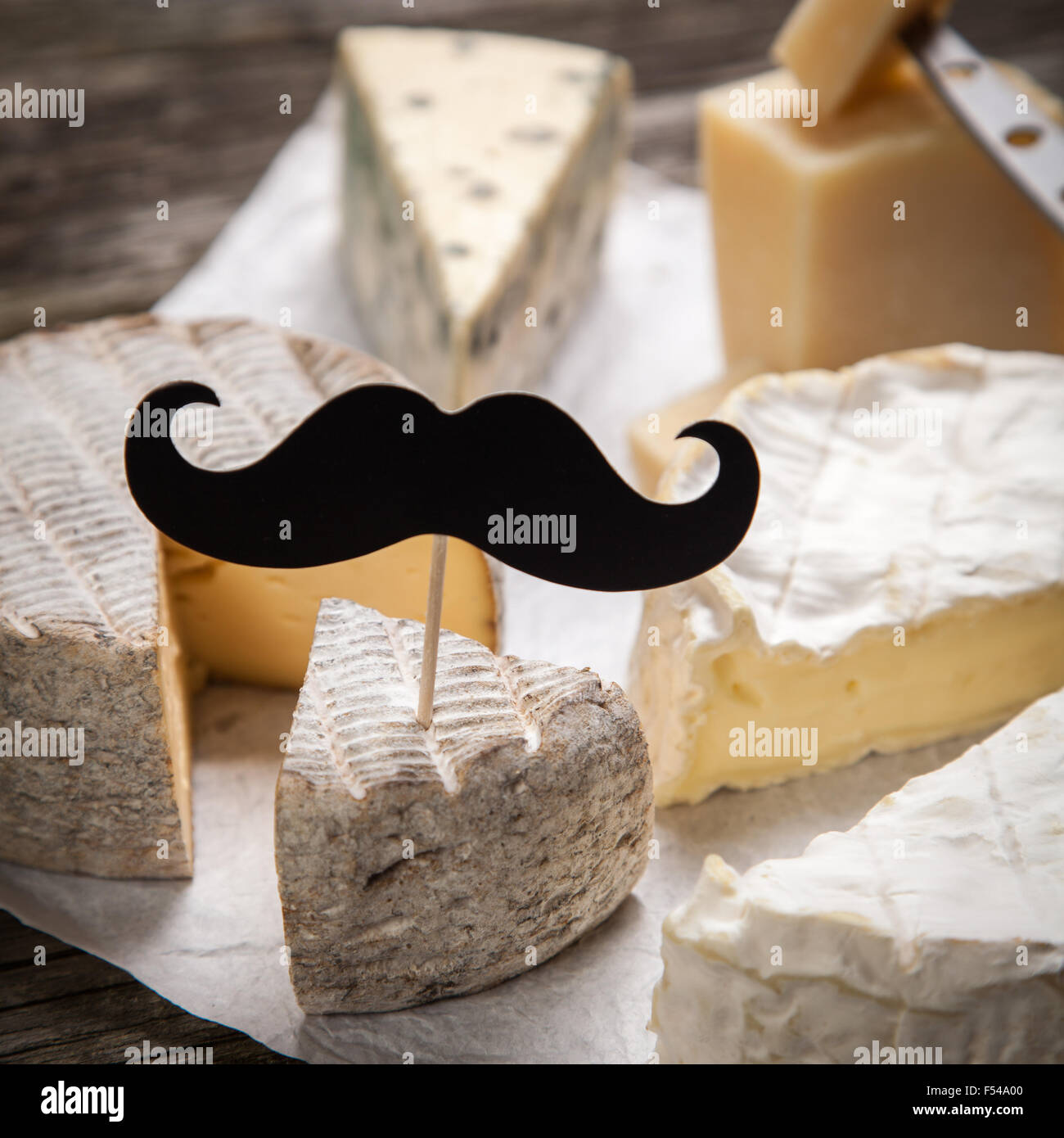 Soft french cheese Stock Photo - Alamy