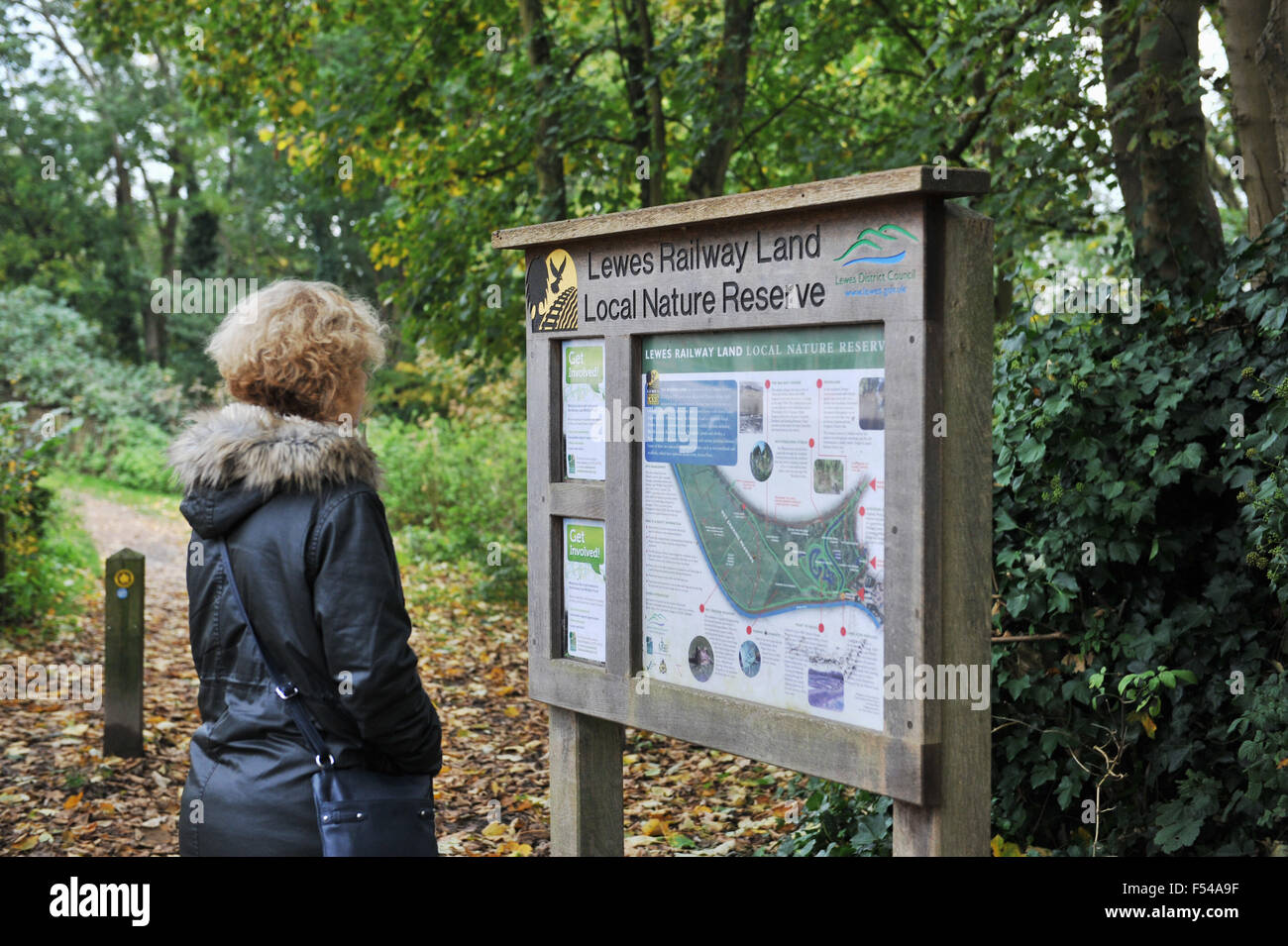 Map of lewes hi-res stock photography and images - Alamy