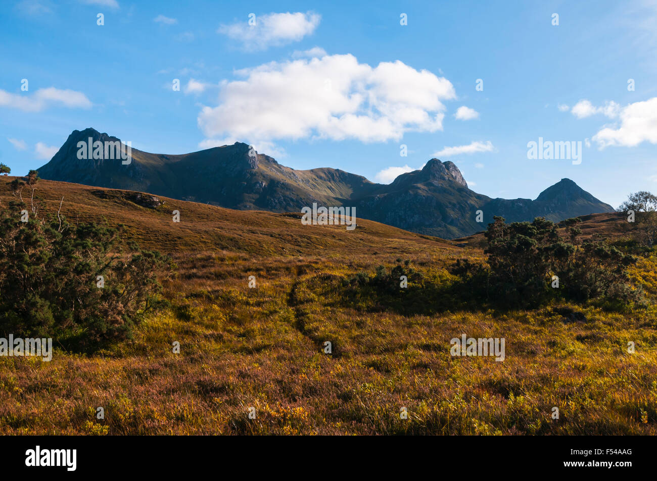 The western slopes of Ben Loyal, Sutherland, Scotland Stock Photo - Alamy
