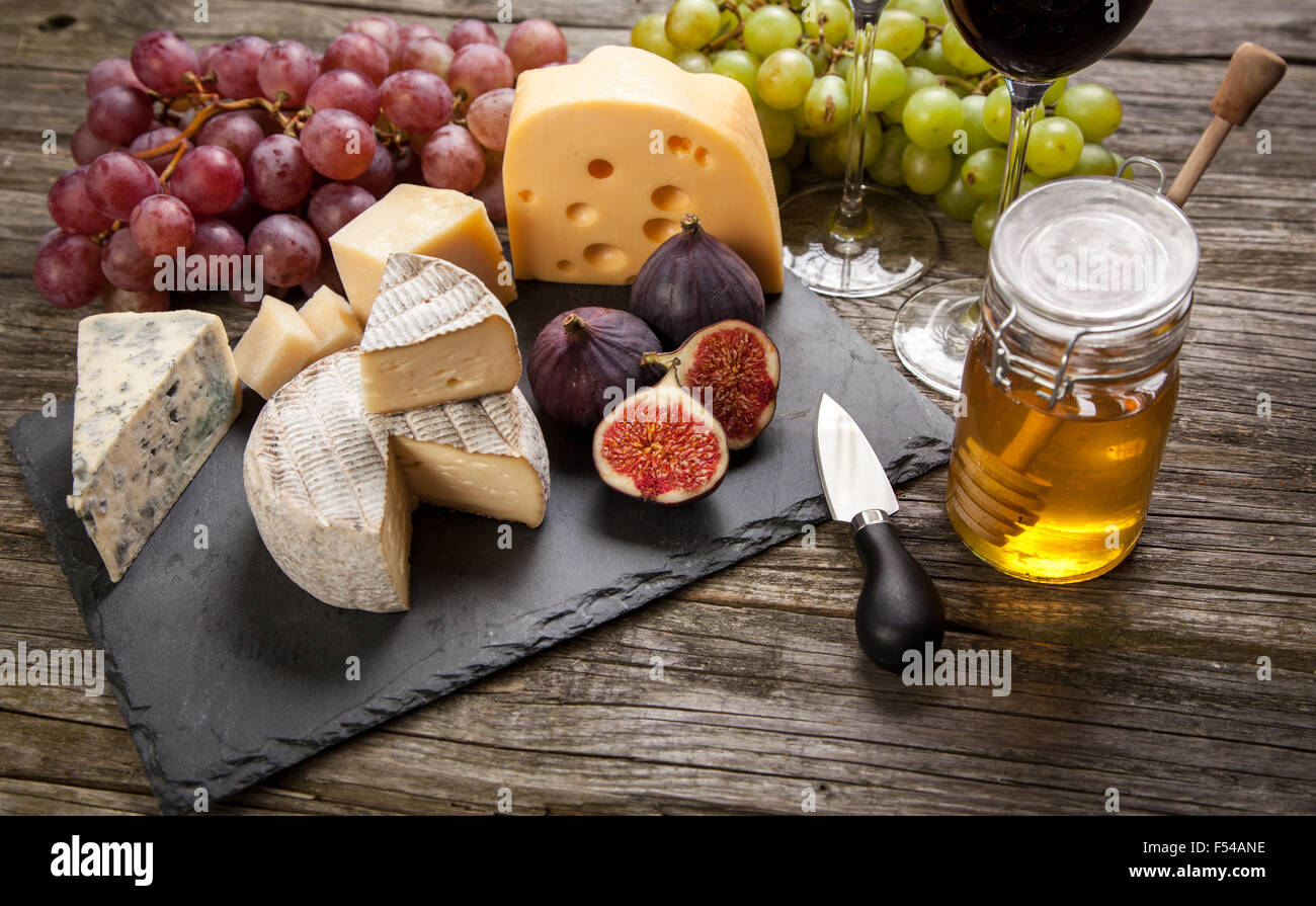 French soft cheese Stock Photo - Alamy