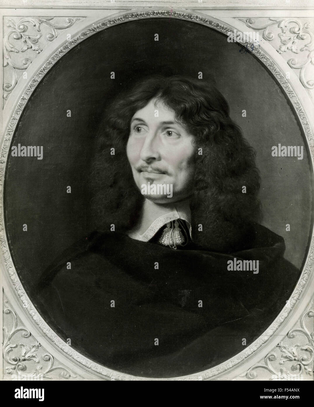 Portrait of the politician and economist Jean -Baptiste Colbert Stock ...