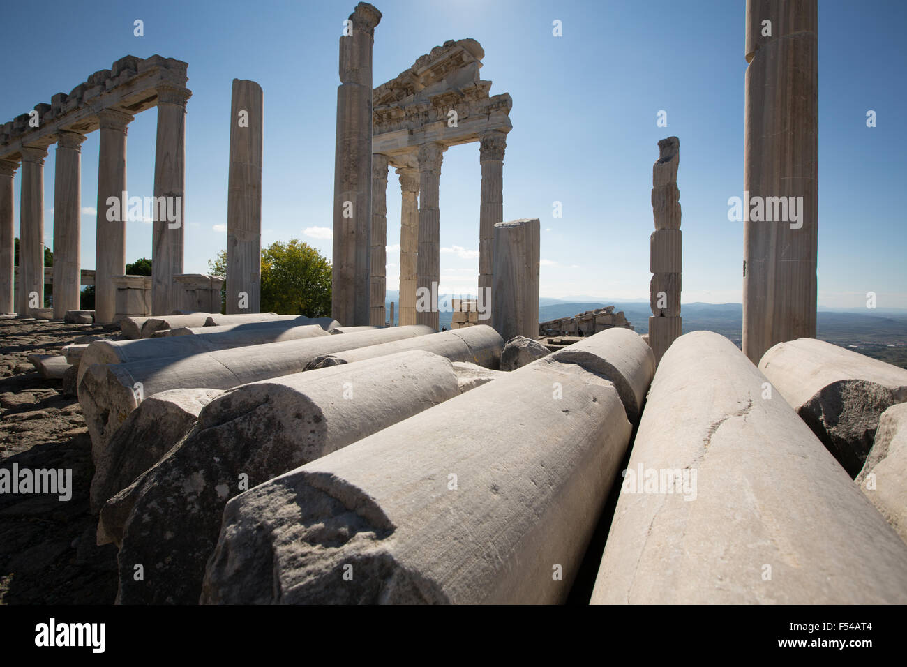 The UNESCO World Heritage Hellenistic Greco-Roman site of the Pergamon ...