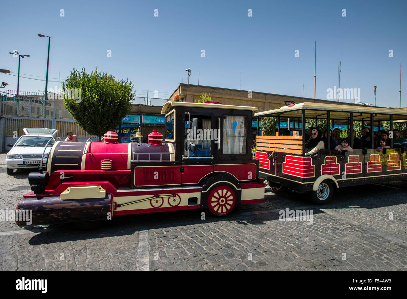 Sightseeing train, Tehran, Iran Stock Photo - Alamy