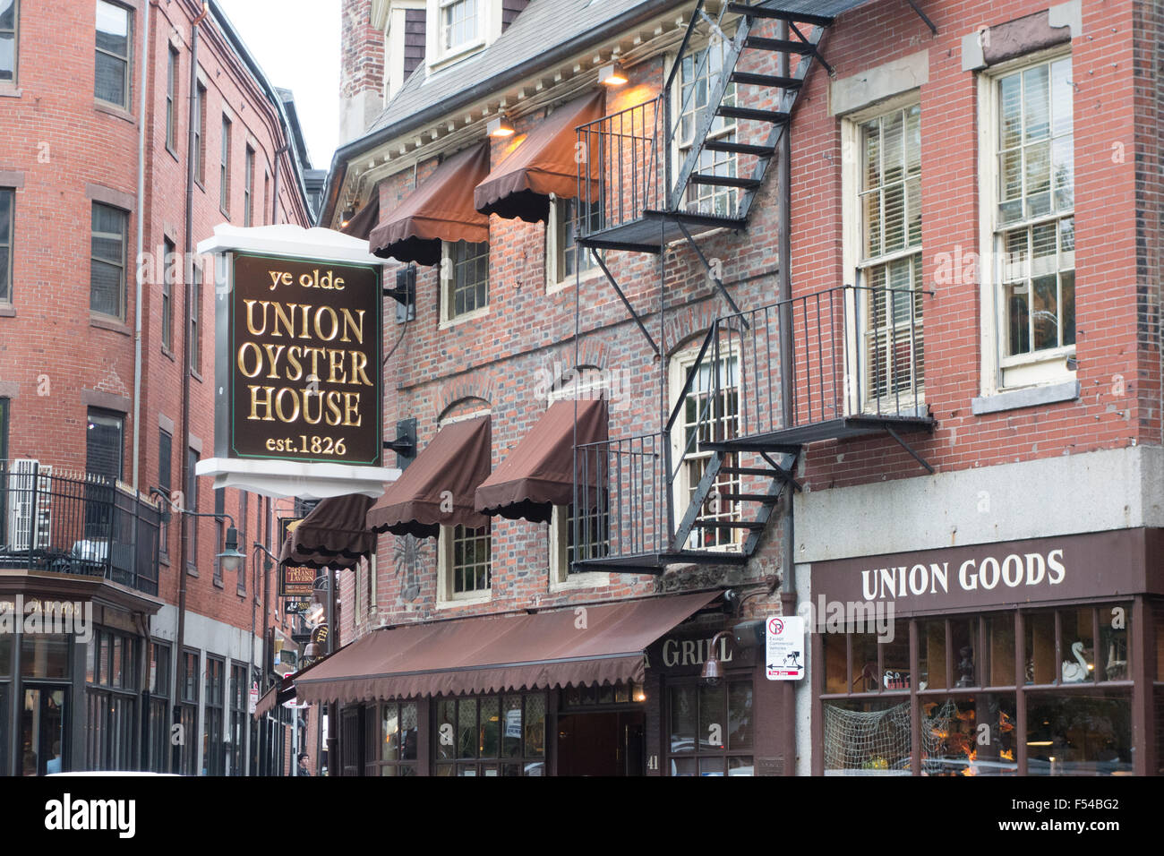 boston union oyster house Stock Photo - Alamy