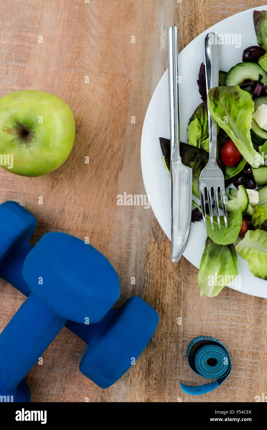 Ingredients for a healthy lifestyle Stock Photo - Alamy