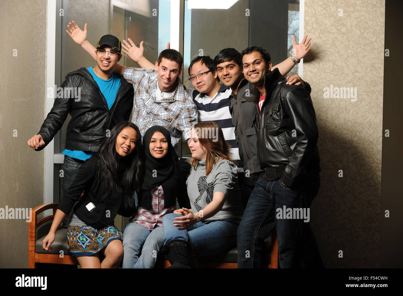 Group of students hi-res stock photography and images - Alamy