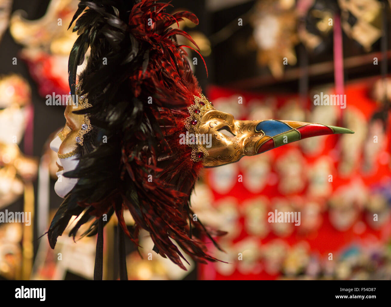 Masks in mask shop hi-res stock photography and images - Alamy