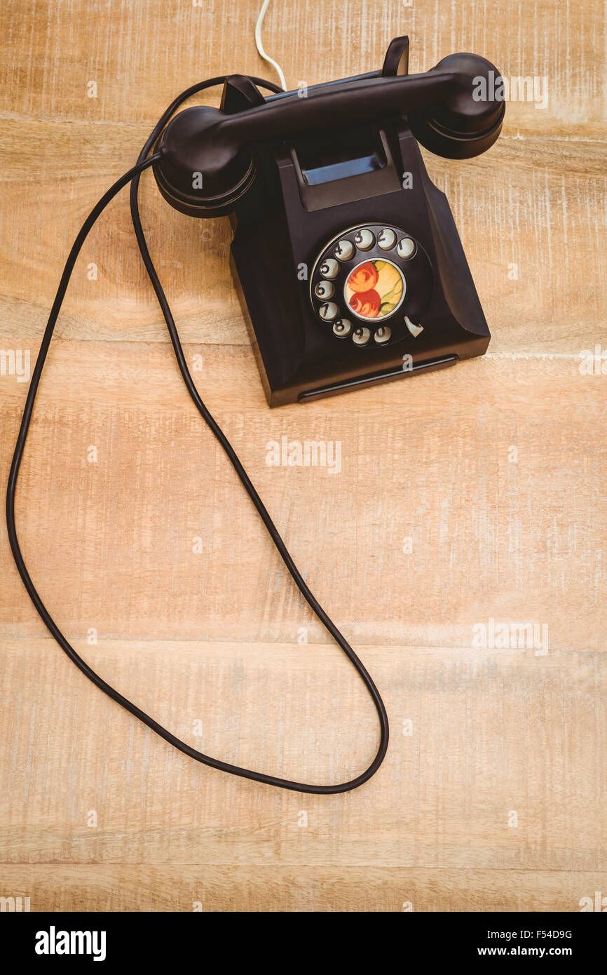 View of an old phone Stock Photo - Alamy