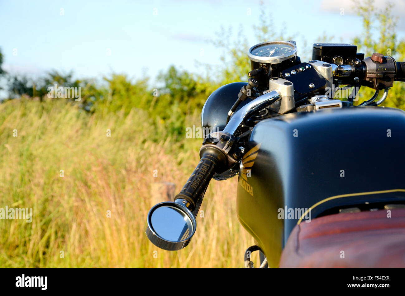 Honda cafe racer hi-res stock photography and images - Alamy