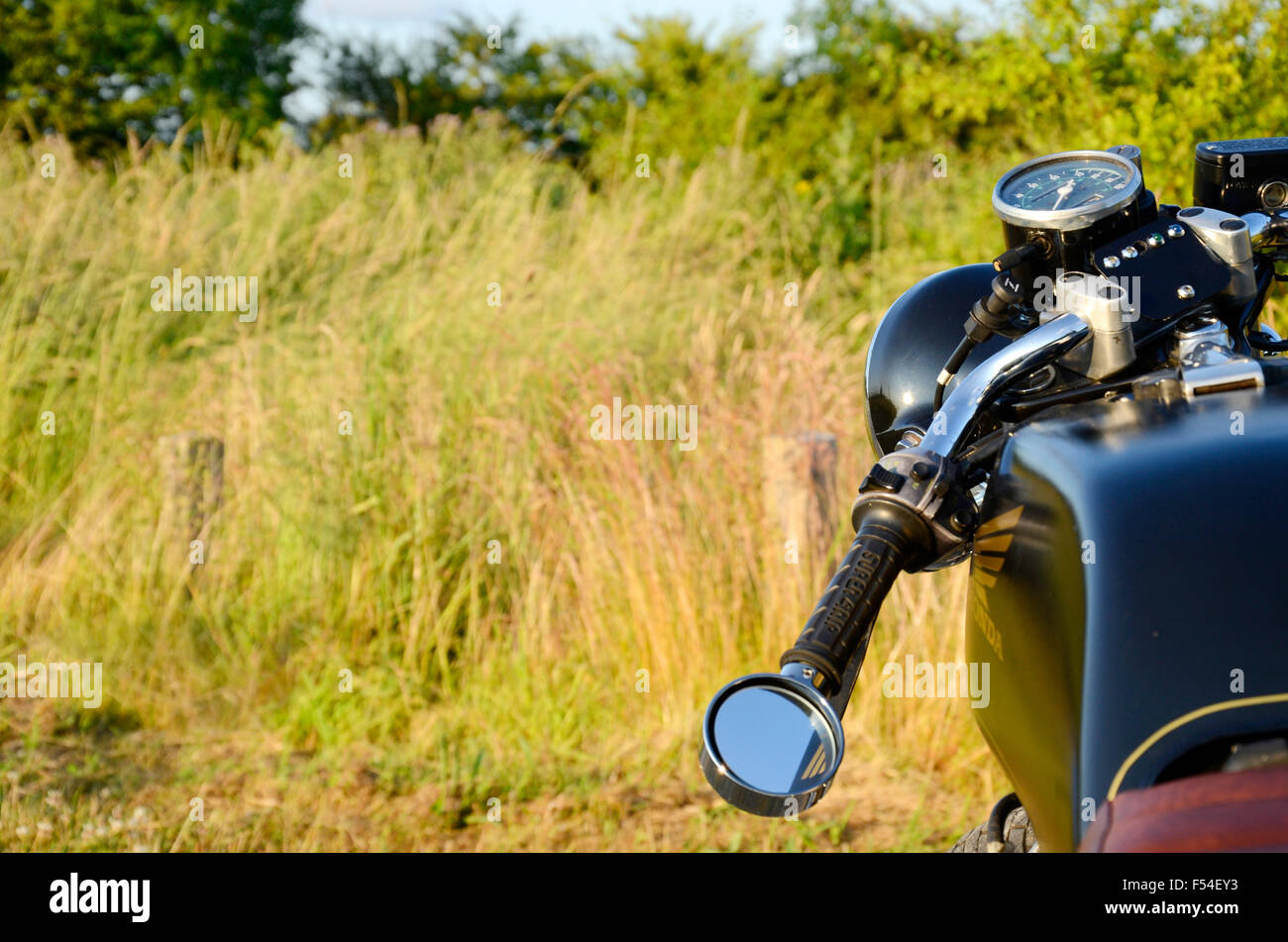 Honda cafe racer hi-res stock photography and images - Alamy