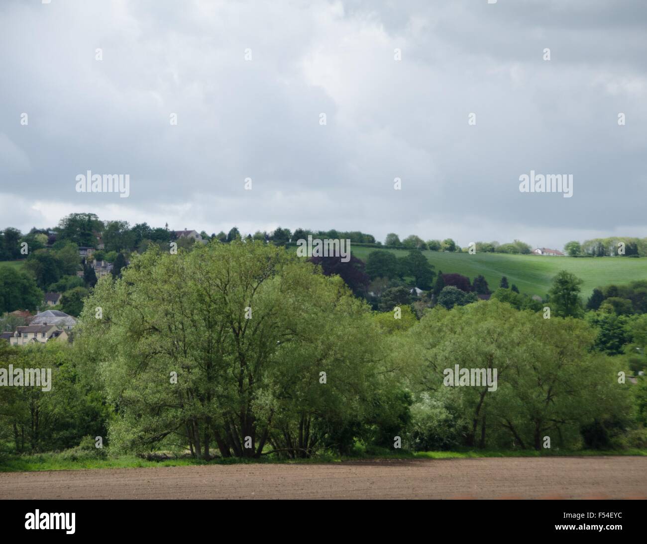 An English countryside scene Stock Photo - Alamy