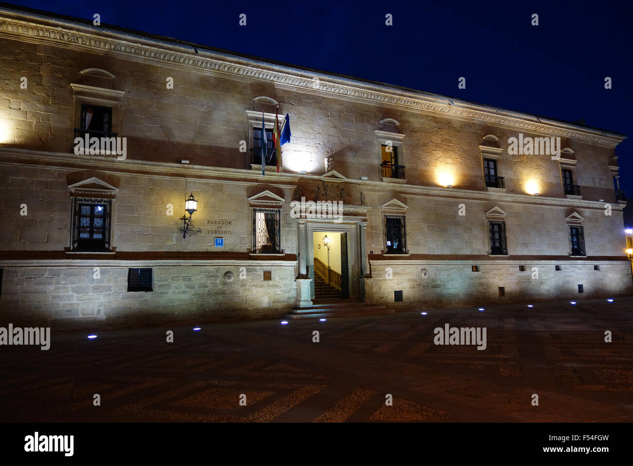 The Parador de Turismo at Ubeda in Andalusia Spain Stock Photo - Alamy