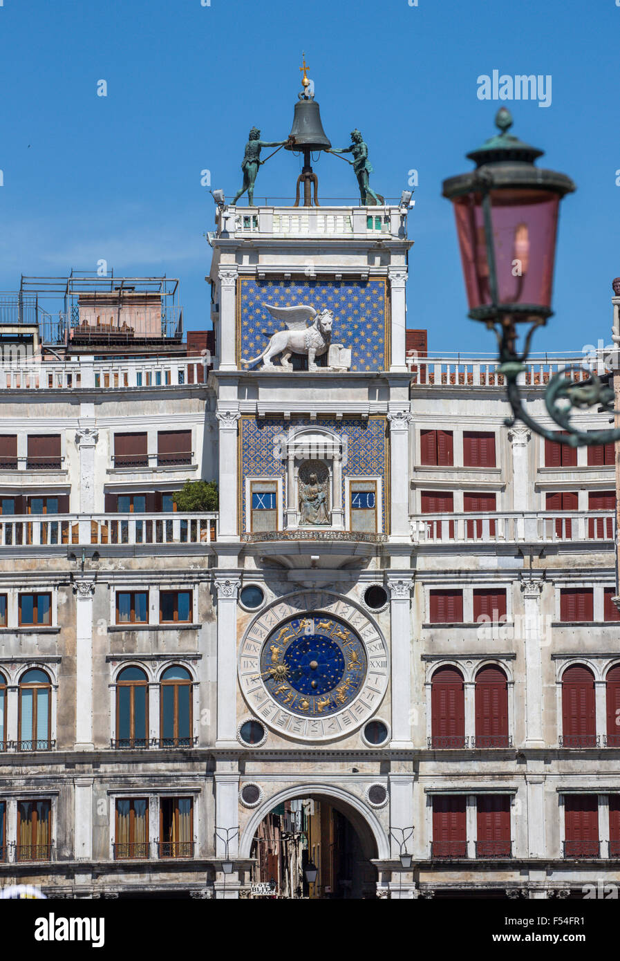 St marks square clocktower hi-res stock photography and images - Alamy