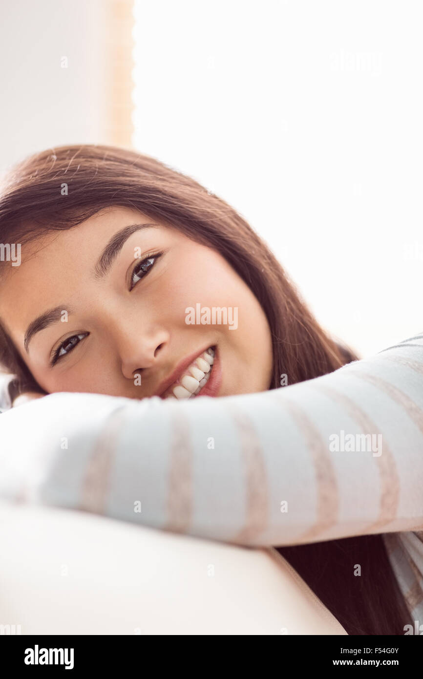 Asian woman relaxing hi-res stock photography and images - Alamy