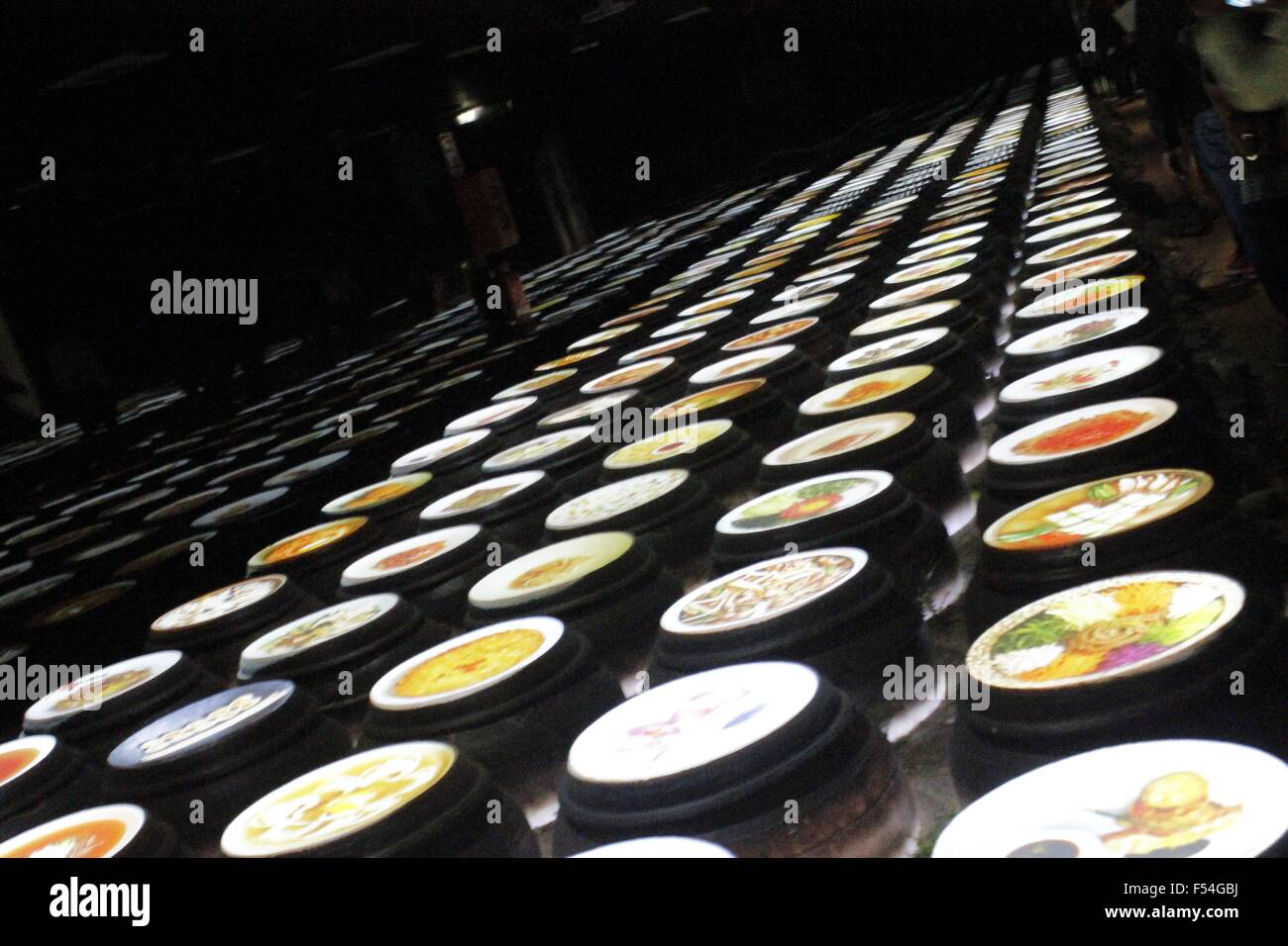 Korea pavilion at Expo, universal exposition on the theme of food Stock ...