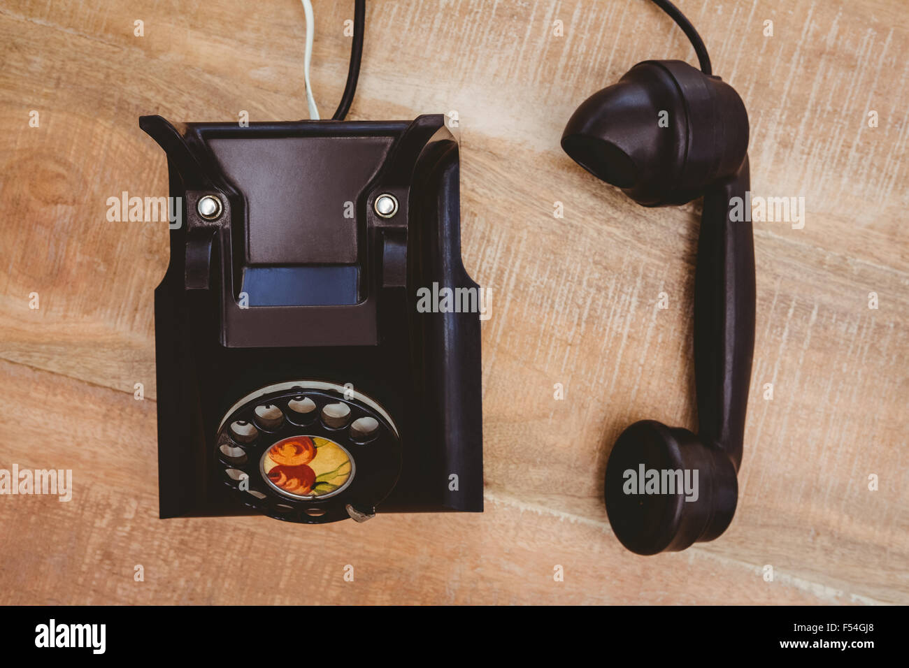 View of an old phone Stock Photo - Alamy