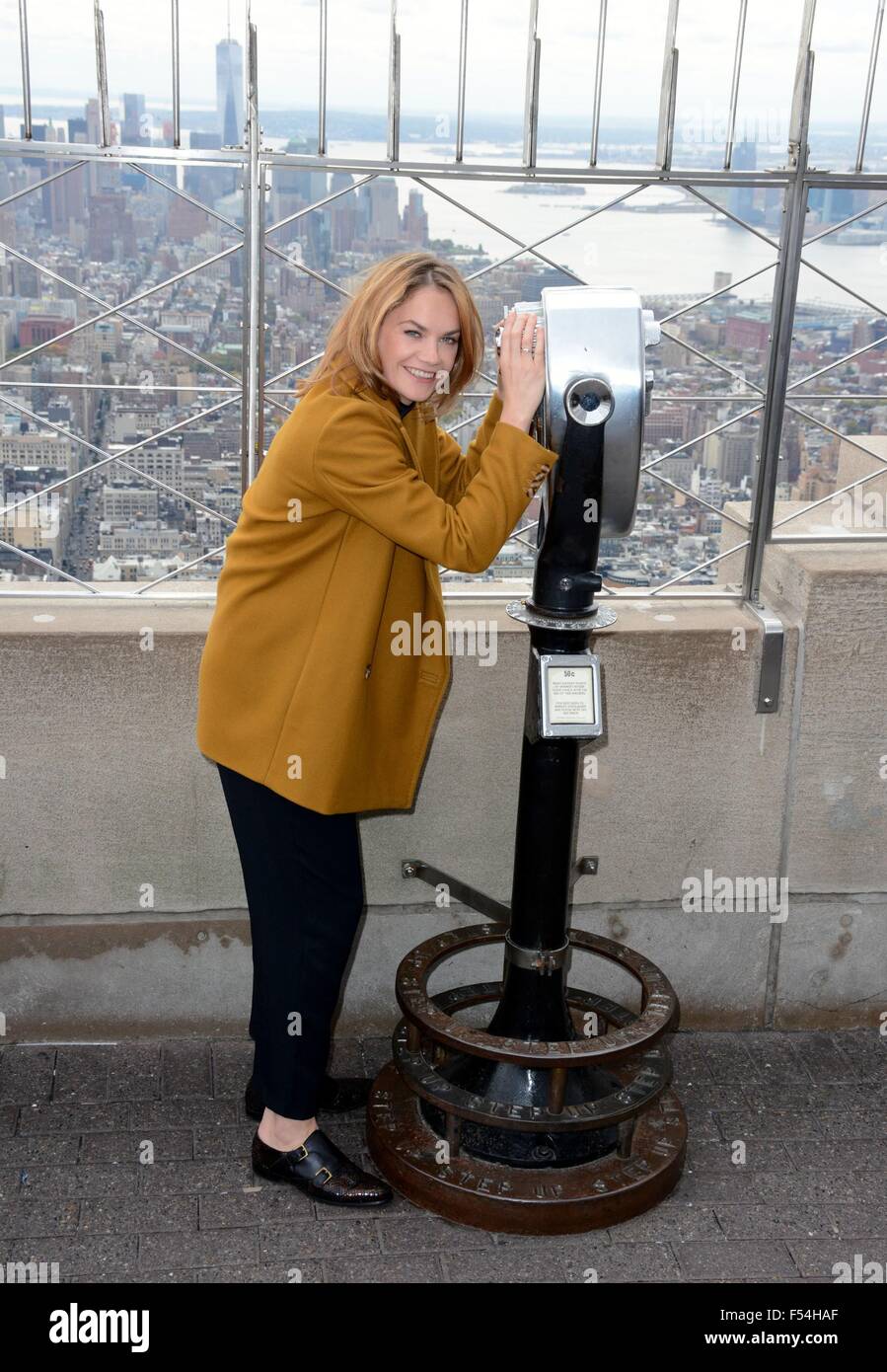 New York, NY, USA. 27th Oct, 2015. Ruth Wilson at a public appearance ...