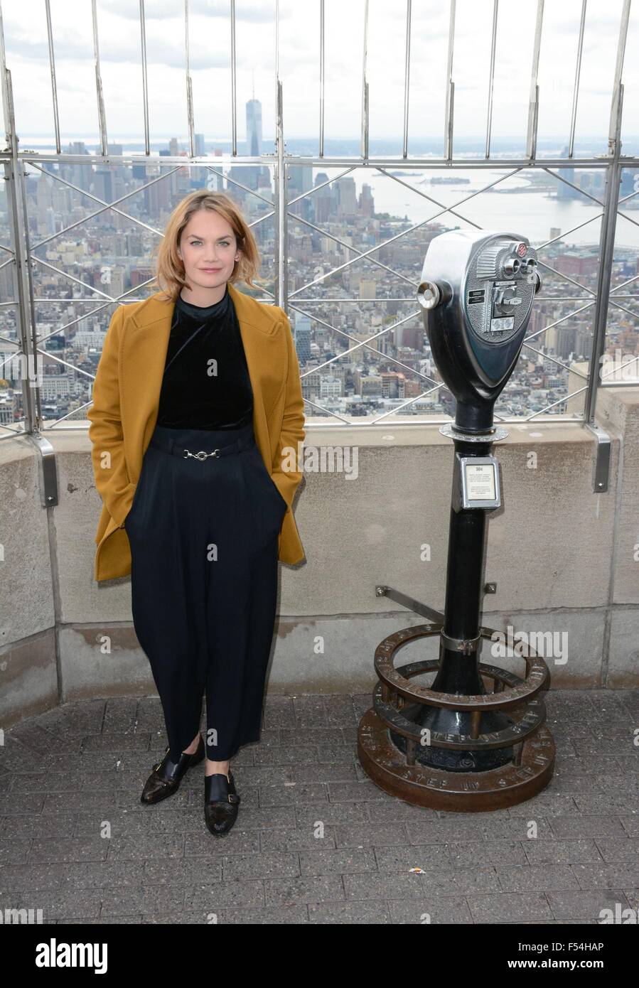 New York, NY, USA. 27th Oct, 2015. Ruth Wilson at a public appearance ...
