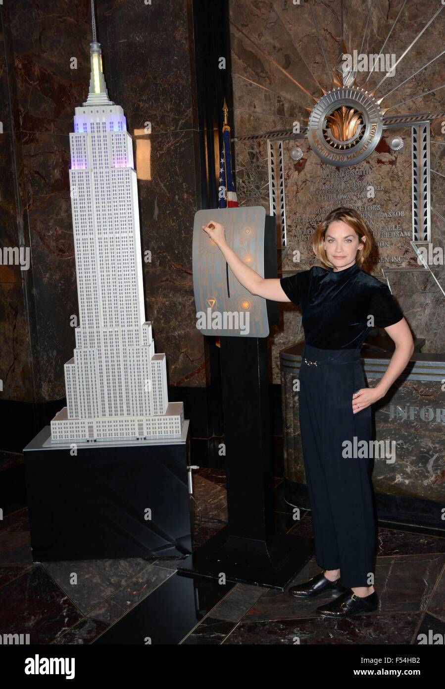 New York, NY, USA. 27th Oct, 2015. Ruth Wilson at a public appearance ...
