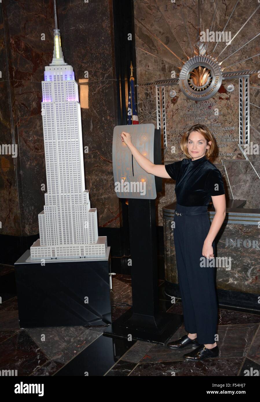 New York, NY, USA. 27th Oct, 2015. Ruth Wilson at a public appearance ...