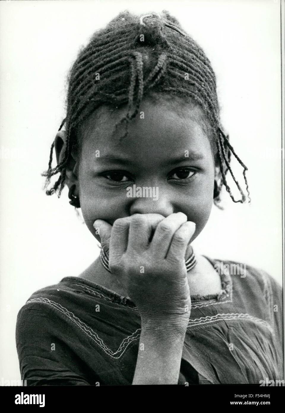 1968 - Isn't she sweet. this little Djerma girl, timidly enjoying the ...