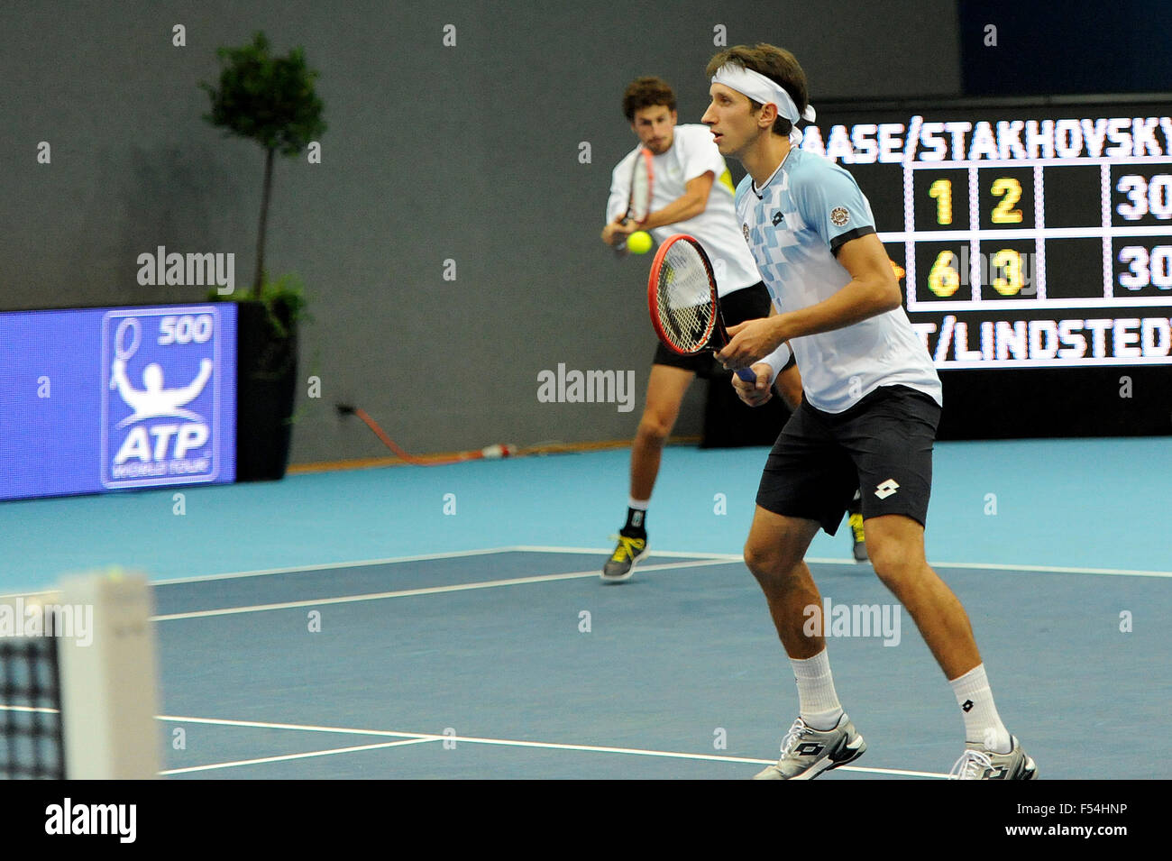 Basel, Switzerland. 27th Oct, 2015. Basel Swiss Indoor Tennis ...