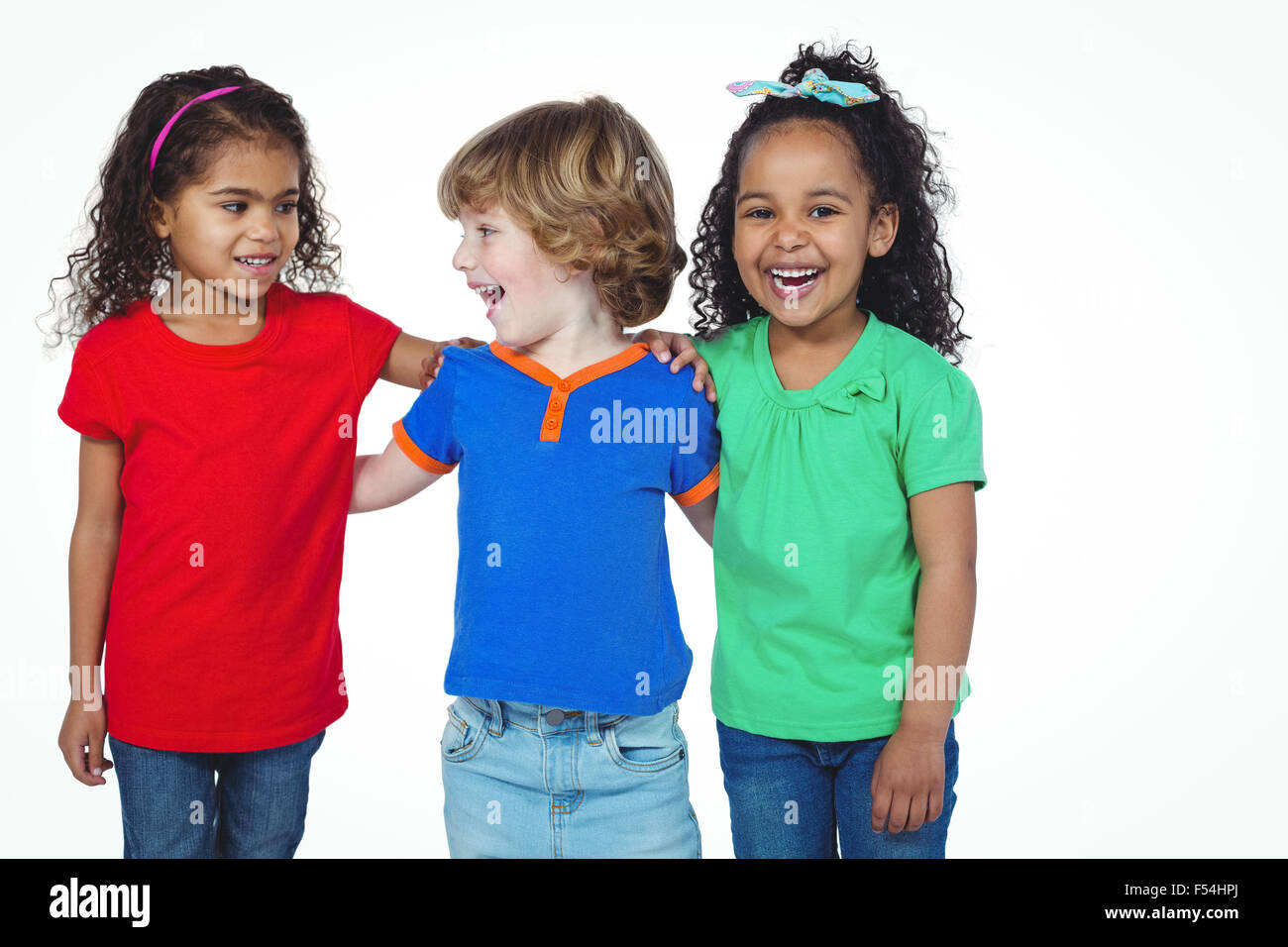 Kids standing line hi-res stock photography and images - Alamy