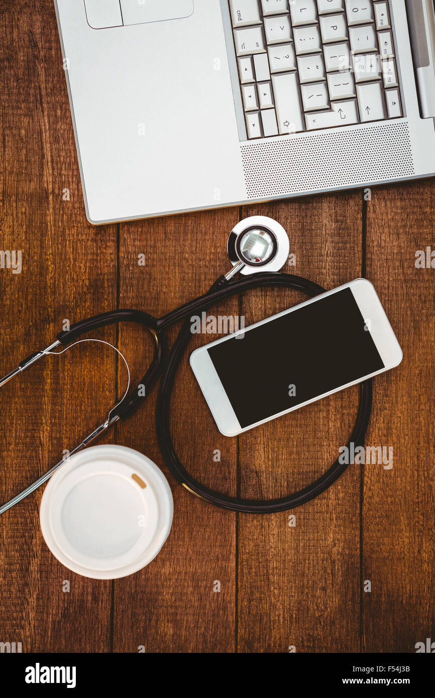 Close up view of medical desk Stock Photo - Alamy