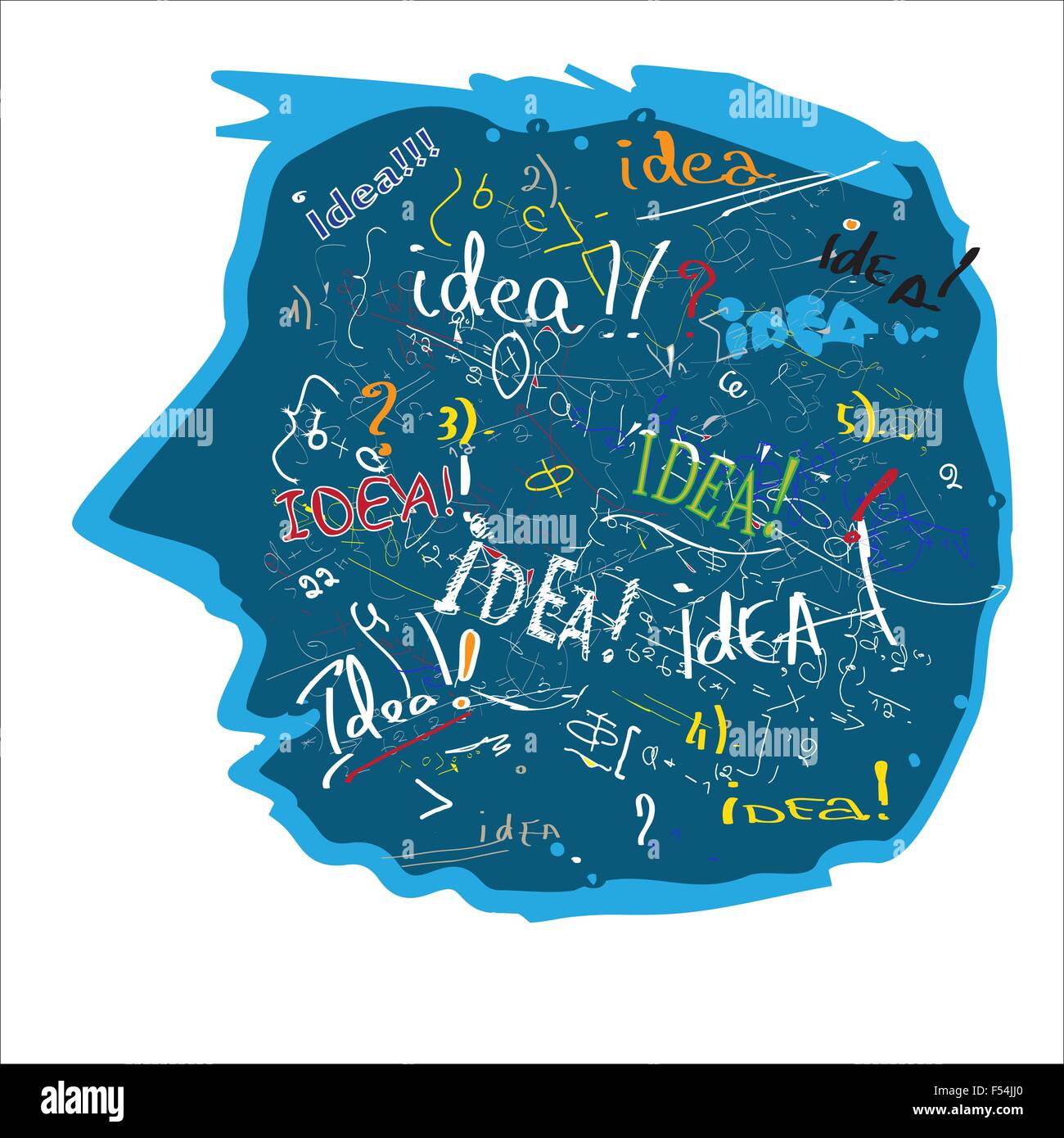 Idead Concept Background Stock Vector Image & Art - Alamy