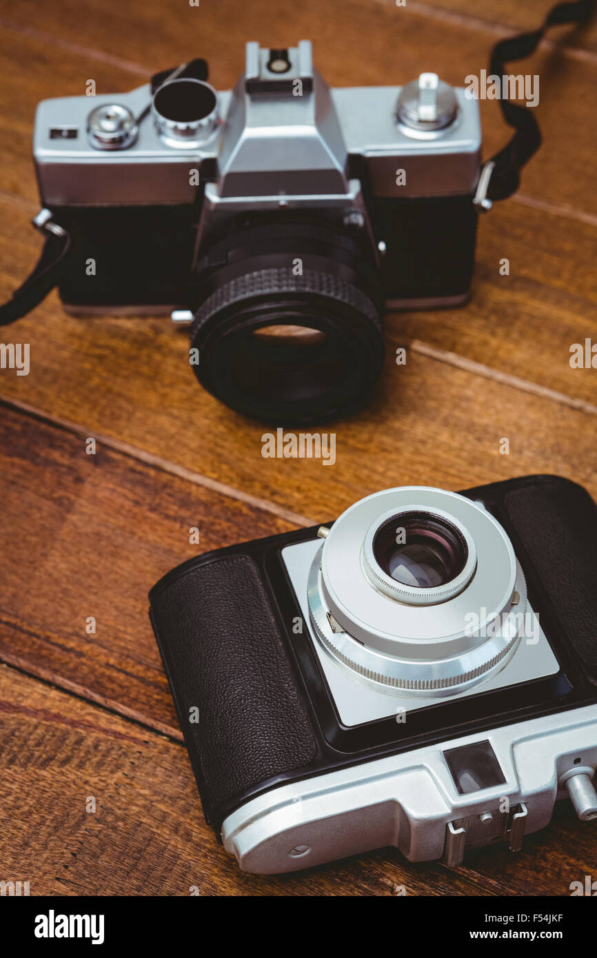 Two old cameras hi-res stock photography and images - Alamy