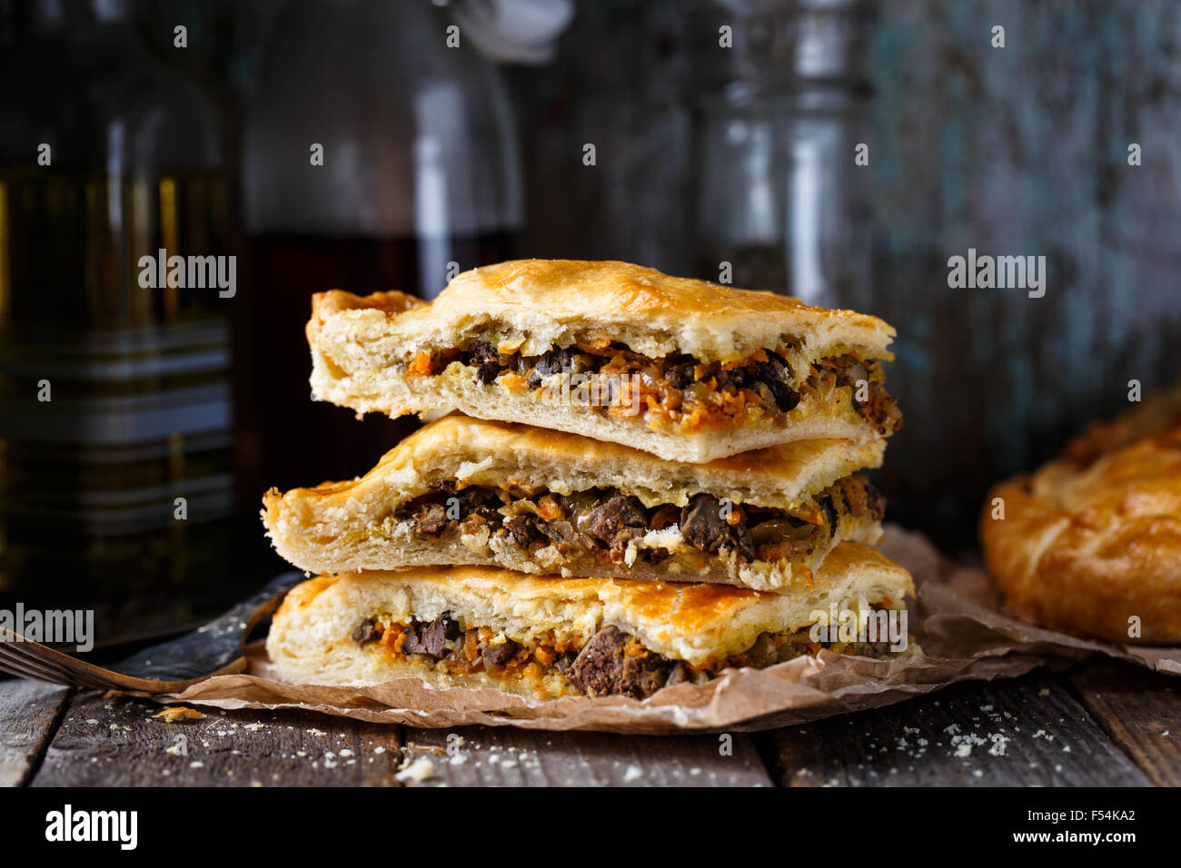 Liver pie hi-res stock photography and images - Alamy
