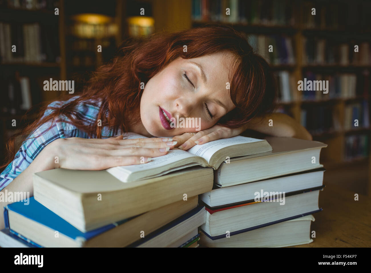 Female asleep resting library hi-res stock photography and images - Alamy
