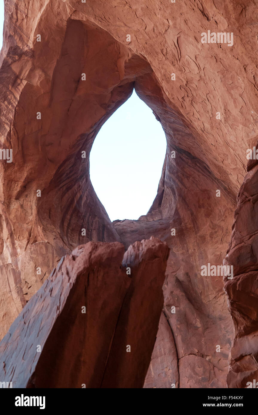 The Sun's Eye, Monument Valley, Arizona, USA Stock Photo - Alamy