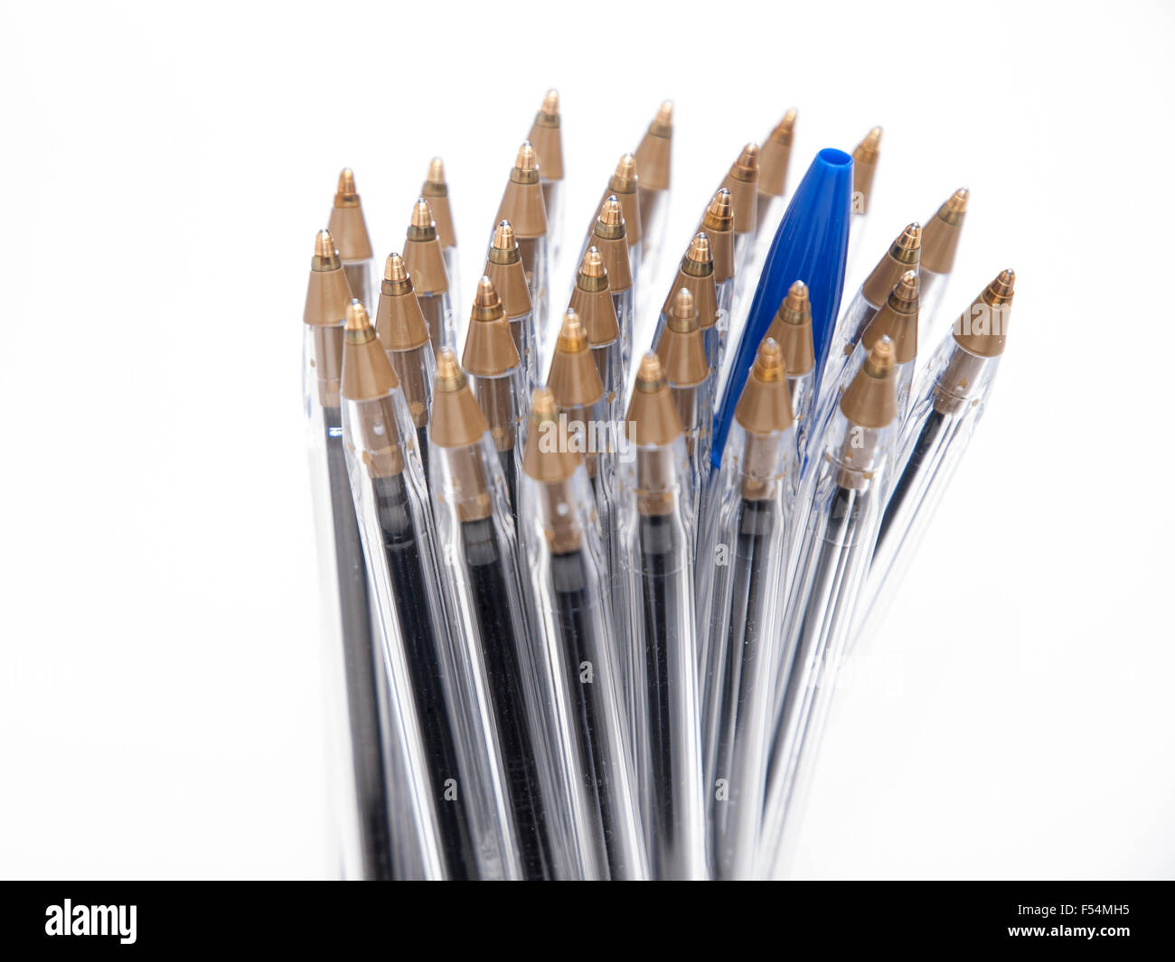 Bic crystal blue pens hi-res stock photography and images - Alamy