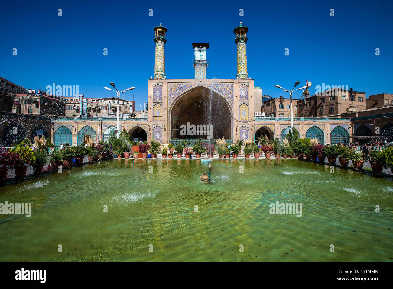 Imam Khomeini Mosque, Tehran, Iran Stock Photo - Alamy