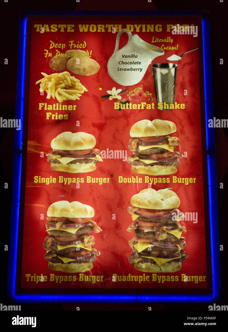 The Heart Attack Grill High Resolution Stock Photography and Images - Alamy