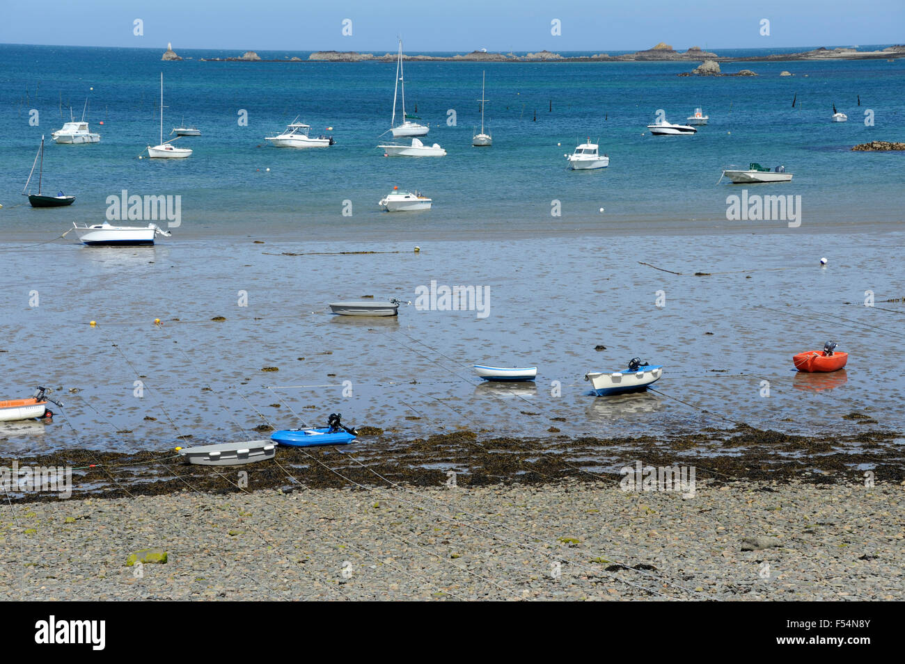Baie de Launay,Ploubazlanec near Paimpol,Cotes-d'Armor,Bretagne ...